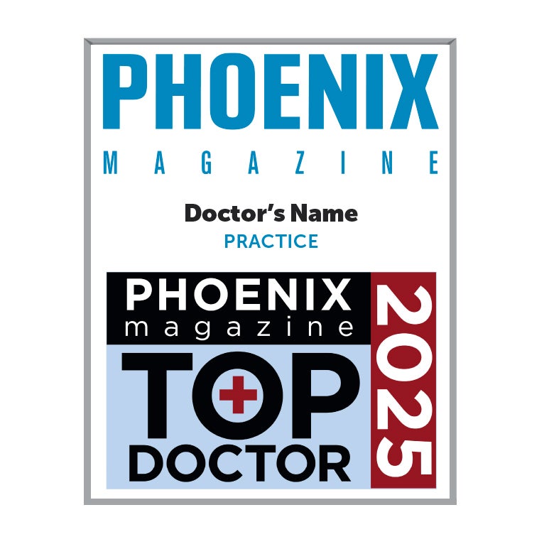 Top Doctor Award Plaque | Cities West Media, Inc.
